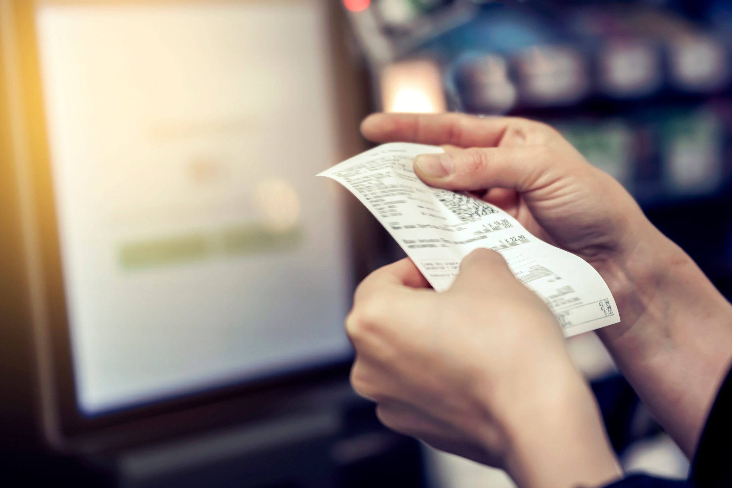 Annullo scontrino elettronico per misuratore fiscale OKCASH MODEL M ...